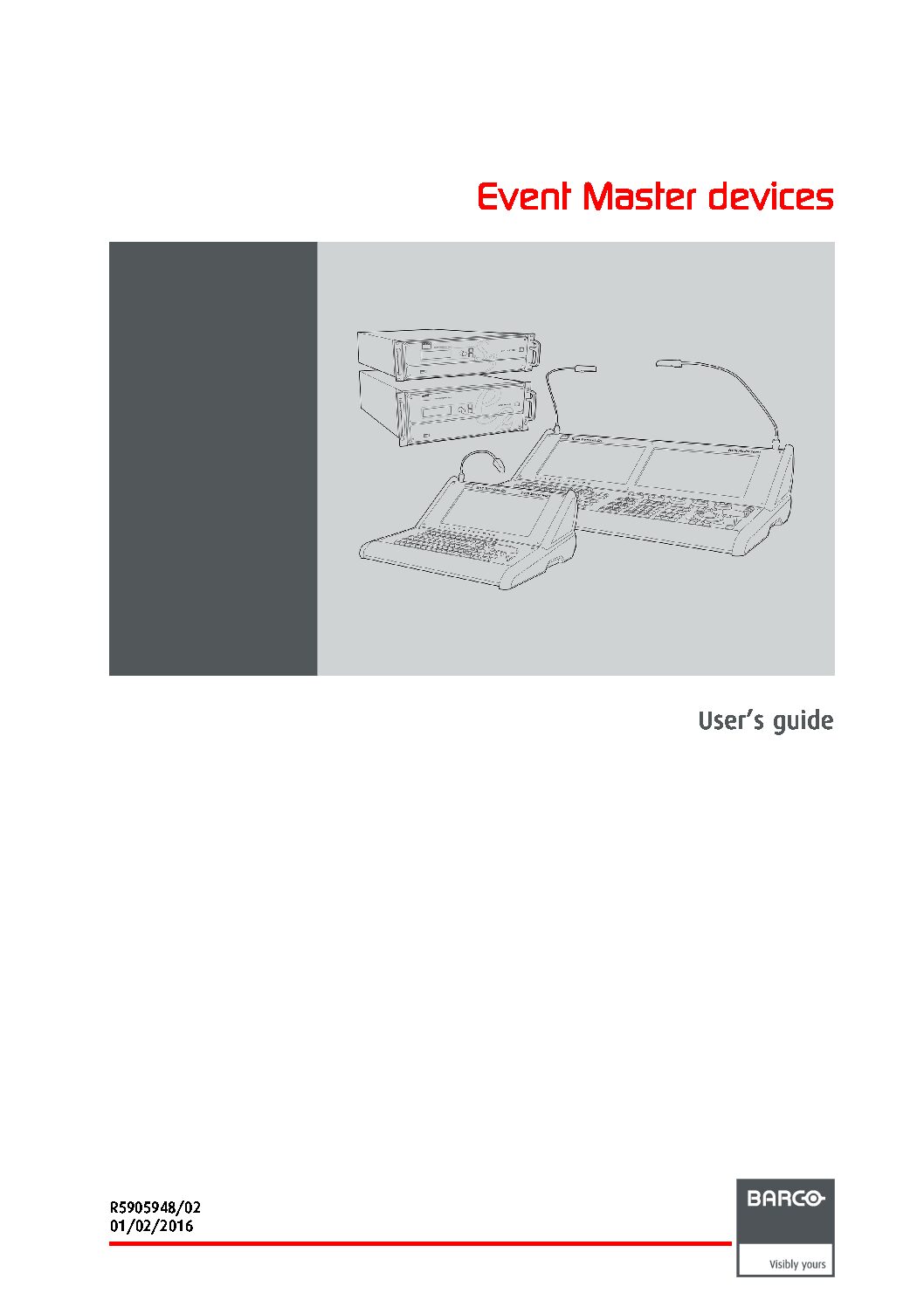 Barco S3-4K User Guide - SFL