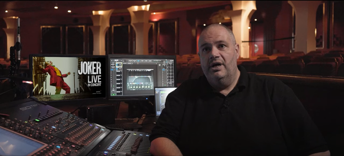 Sound Engineer Phil Wright on using all DPA on Joker, Live in Concert - SFL