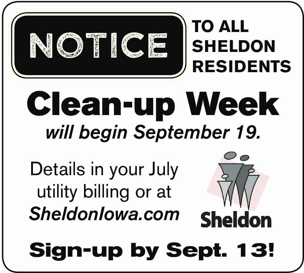 Sheldon, Iowa – City of Sheldon, Iowa