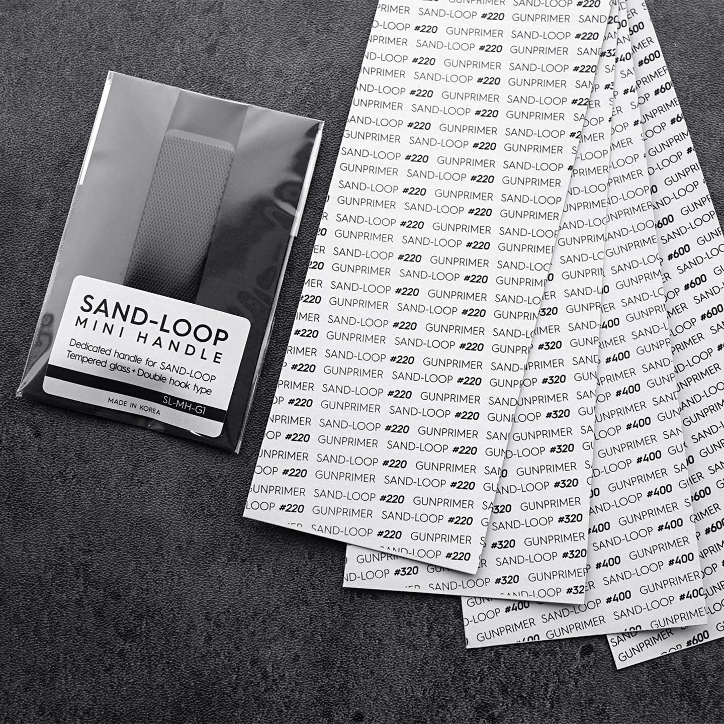 GUNPRIMER SAND-LOOP FLAT 4Set 入門套件/打磨板/砂紙單售 Mini-Handal | 錢錢抱歉-模型公仔玩具周邊 ...