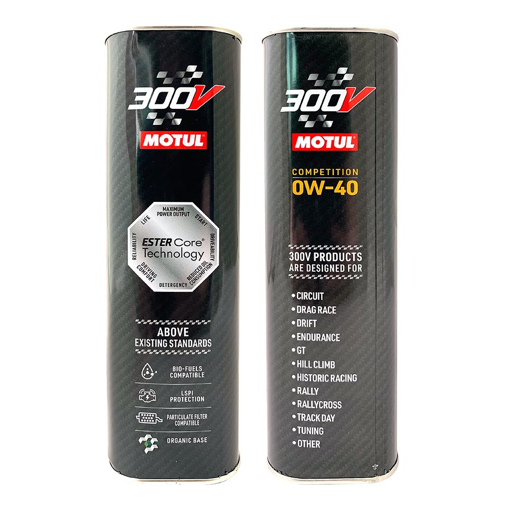 MOTUL 300V COMPETITION 0W40 全合成酯類機油 | CARPARTGO 車百購
