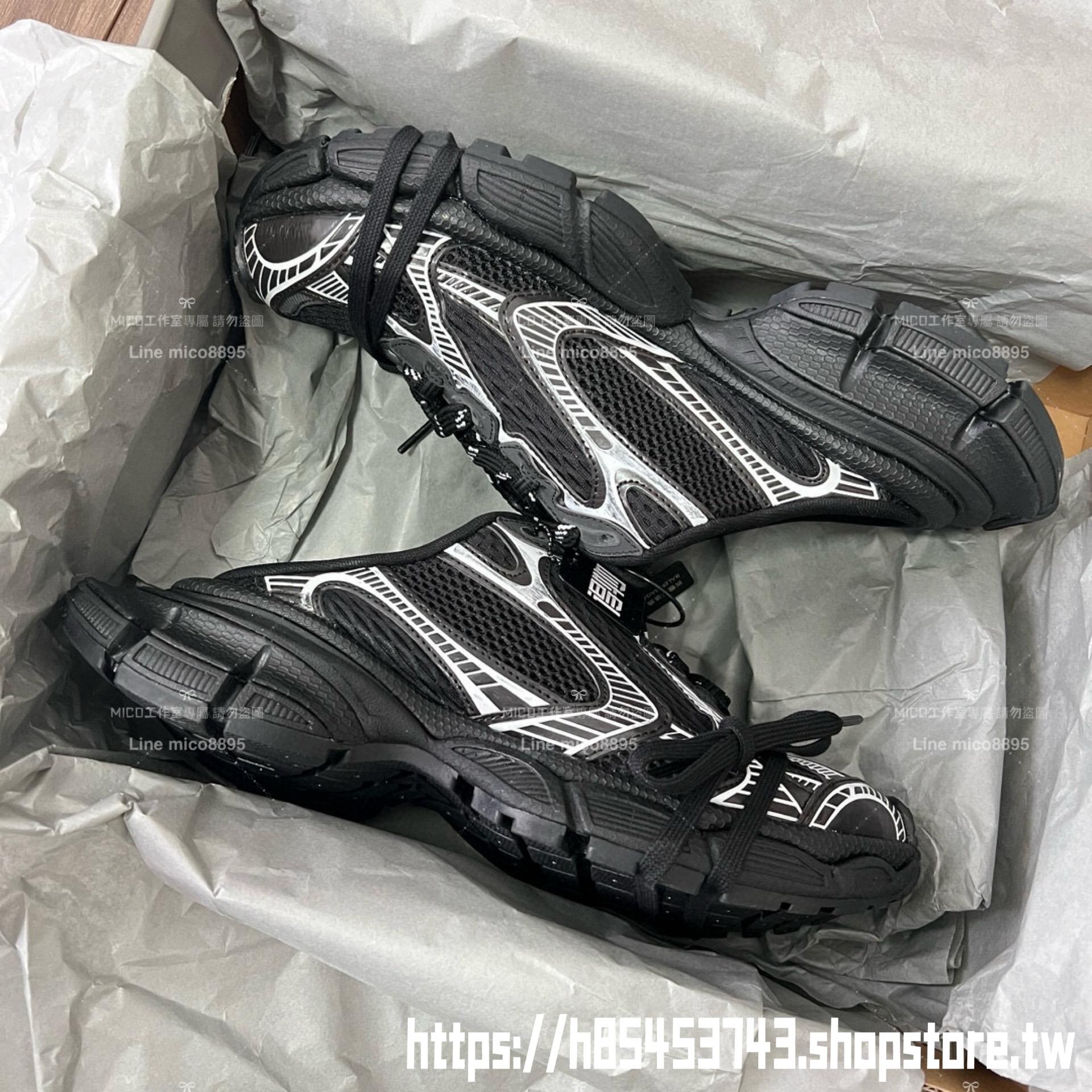 Balenciaga Phantom Sneaker 巴黎世家 黑白半拖款 3XL 潮流 休閒鞋 35-46 | Mico高端訂製