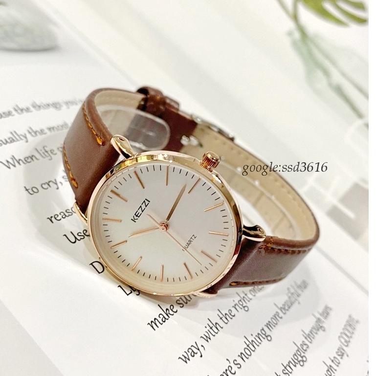經緯度鐘錶KEZZI 韓港品牌錶大錶徑造型風格保證正品 日本機芯壓紋皮帶 潮流時尚【現貨↘另贈電池】 K1687G |經緯度鐘錶 KING'S ...