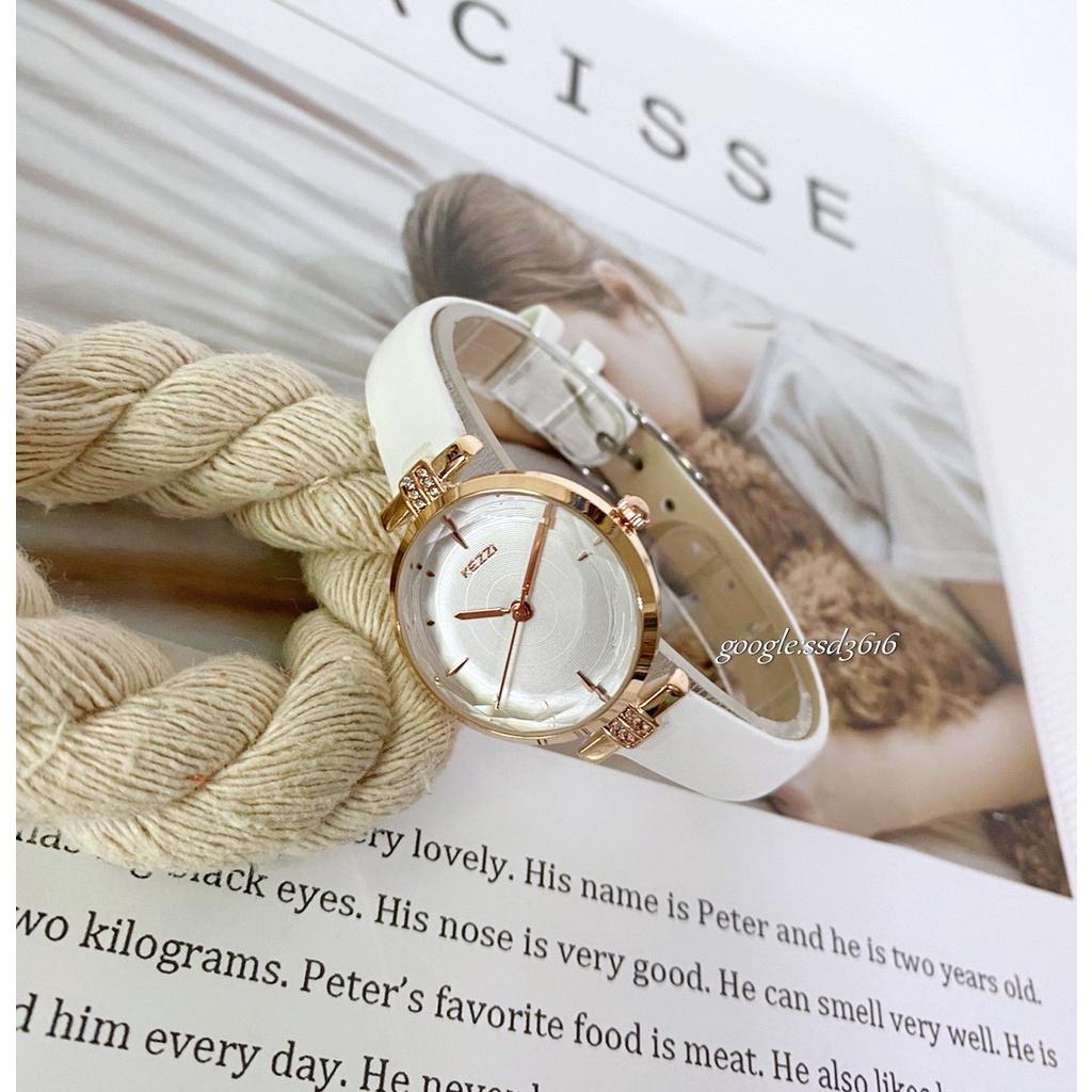 KEZZI珂紫 鑽石雷射切割玻璃面+鑽錶/設計款/日本機芯/防水錶帶/高質感氣質款【買手錶加贈全新電池】K2198 |經緯度鐘錶 KING'S ...