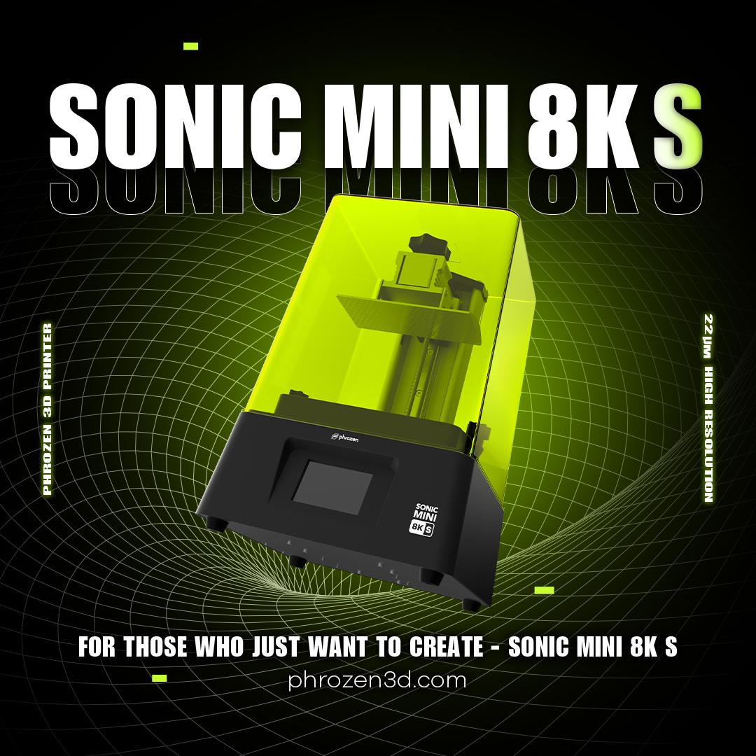 phrozen Mini8kS 推薦入門者的3D列印機!Mini8kS評價如何？ 達億3D列印 Mastech 3D Printer