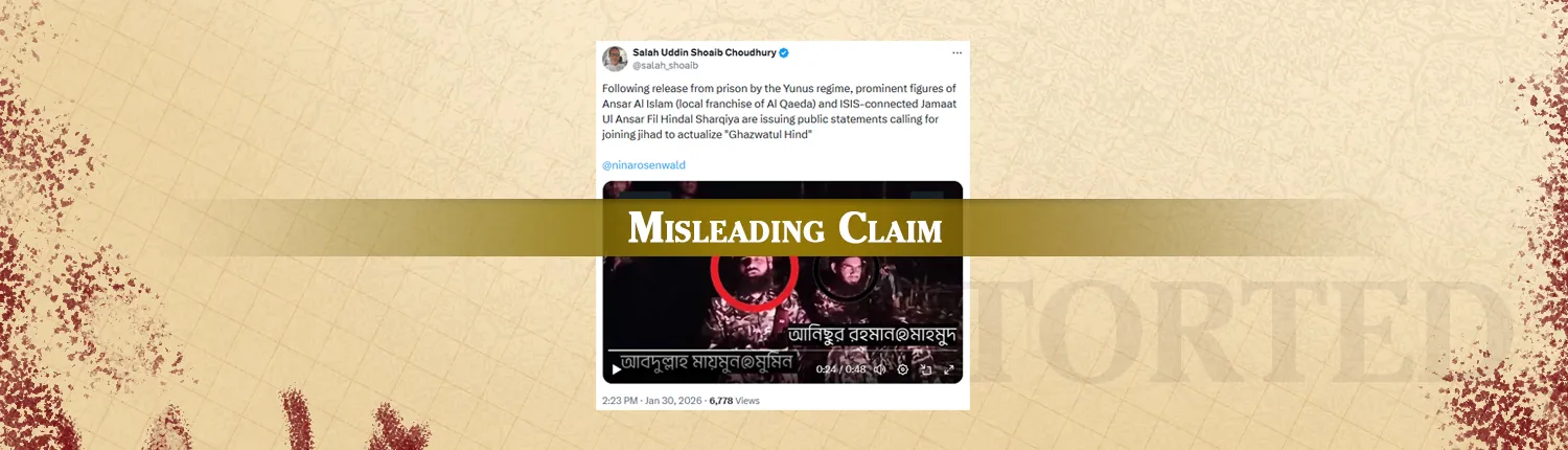 Old video resurfaces with false claim of recent ‘jihad’ calls by bailed ...