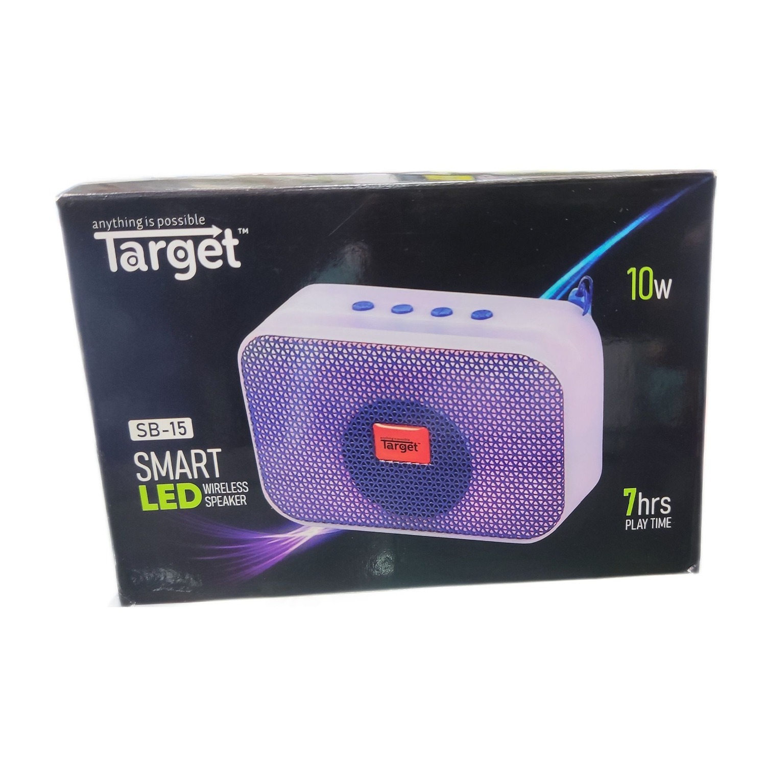 Target SB-15 Mini Party Speaker | Smart LED Wireless Speaker | 7 Hrs ...