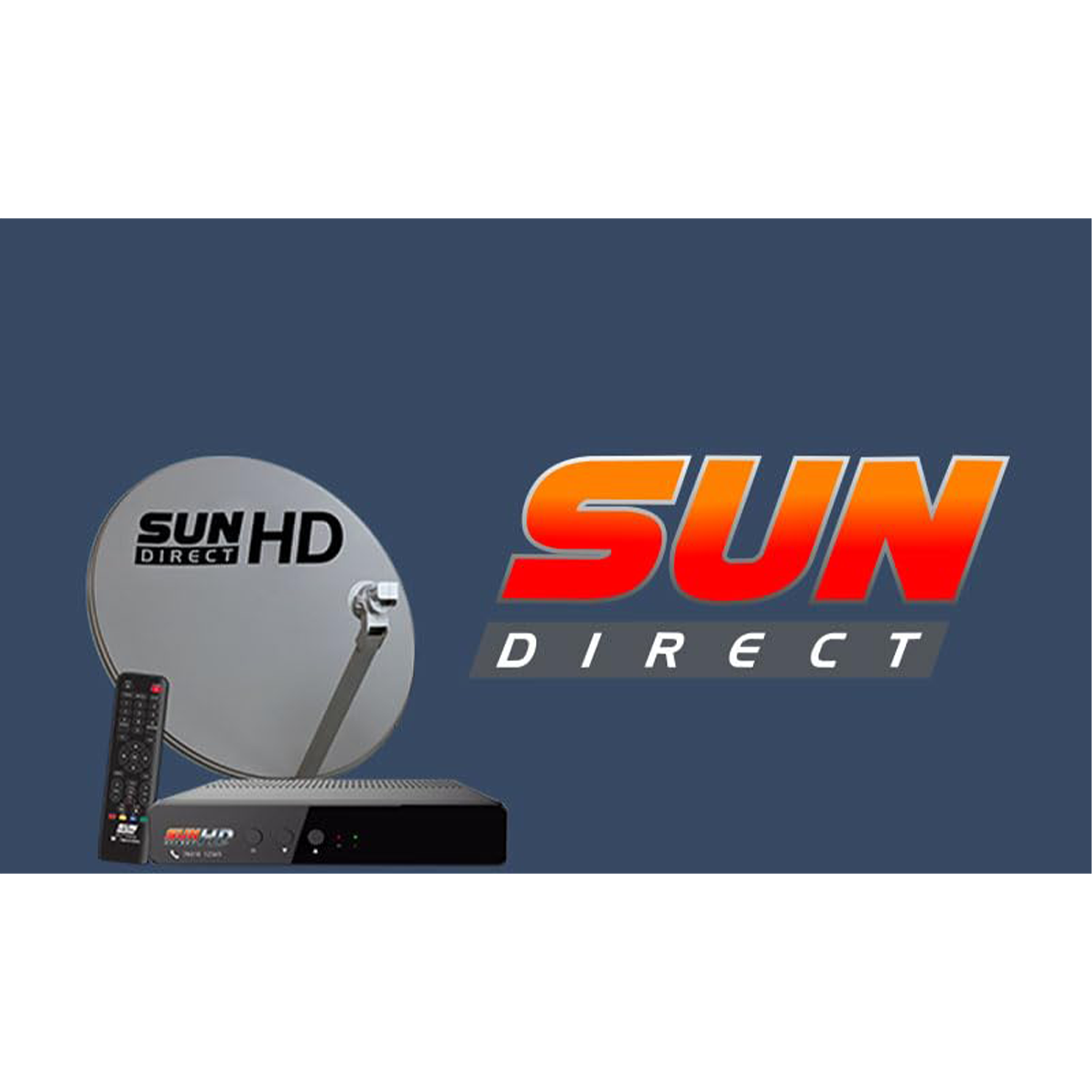 VEV Sun Direct HD Set Top Box Remote | Sun Plus HD Universal Remote ...