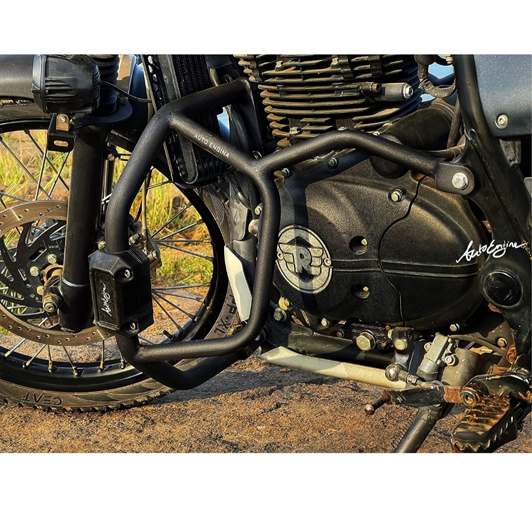 Auto Engina Crash Guard for Royal Enfield Himalayan (Matte Black)