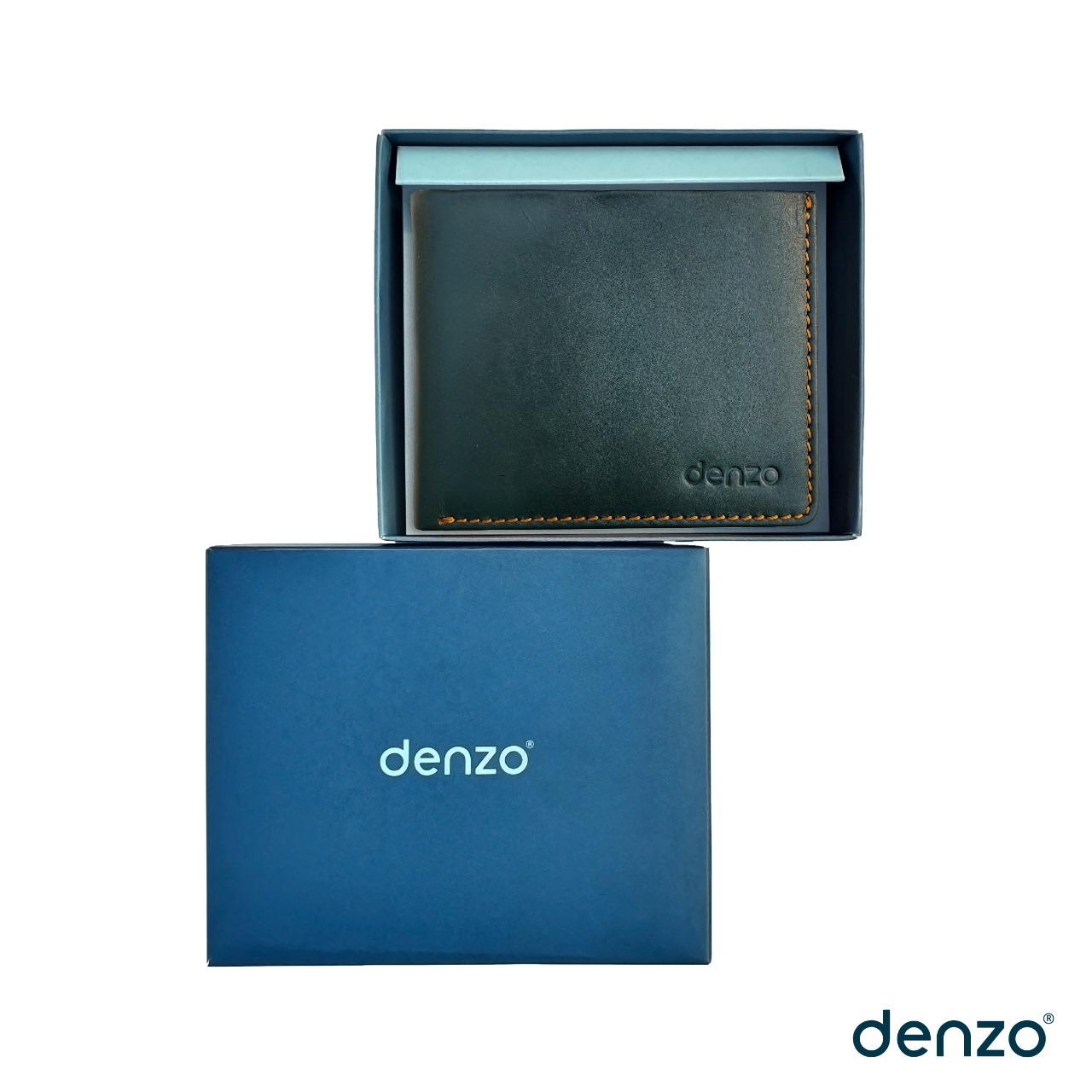 Denzo Men's Bi-fold Leather Wallet With Advanced Rfid Protection ...