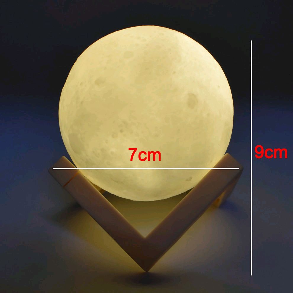 Moon Light / Lamp Color Changing Sensor Touch Crystal Ball Night RGM ...