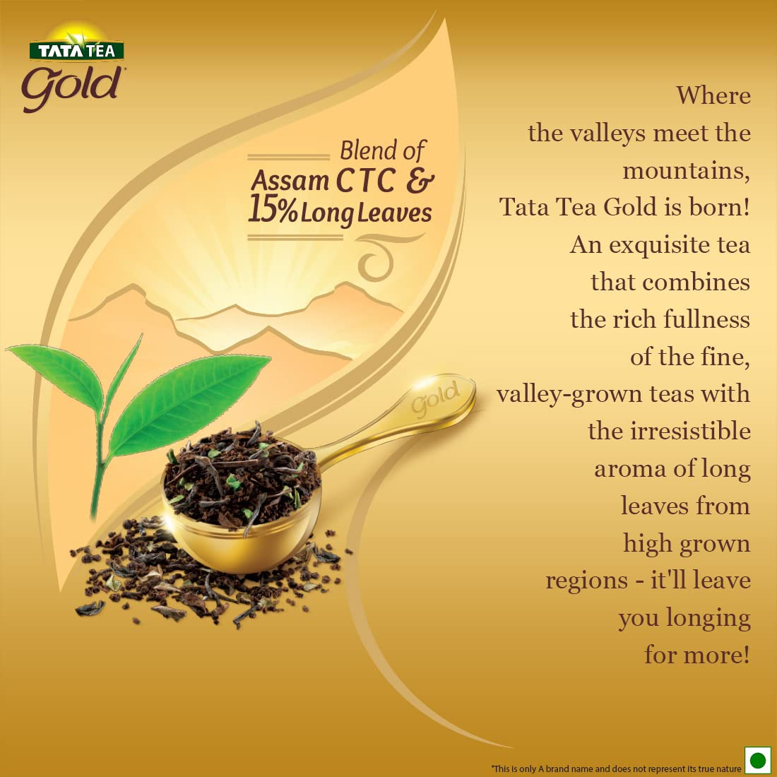 Tata Gold Tea Pouch (750 g)