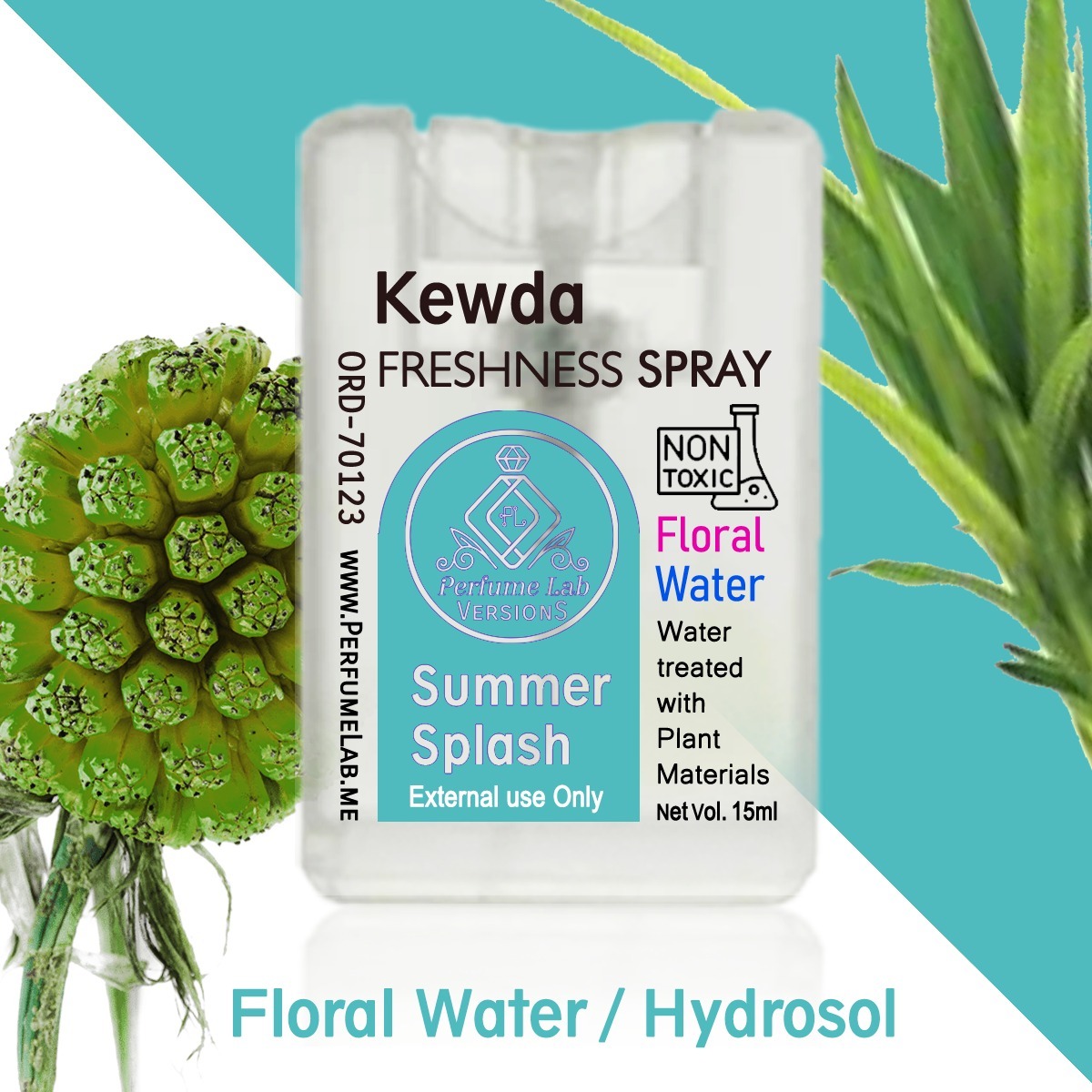 Kewda Hydrosol Summer Splash