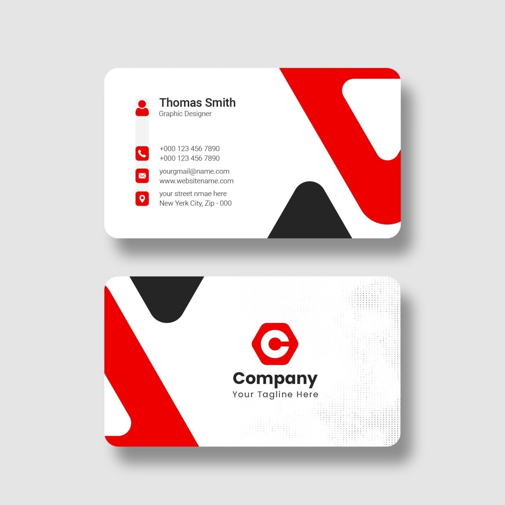 Gloss Coated Visiting Card