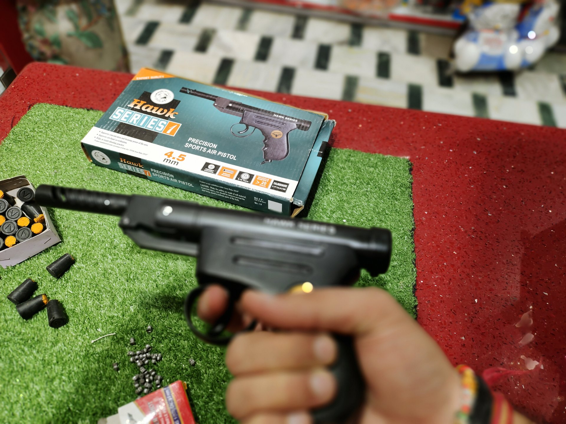 Hawk Series Full Black Toy