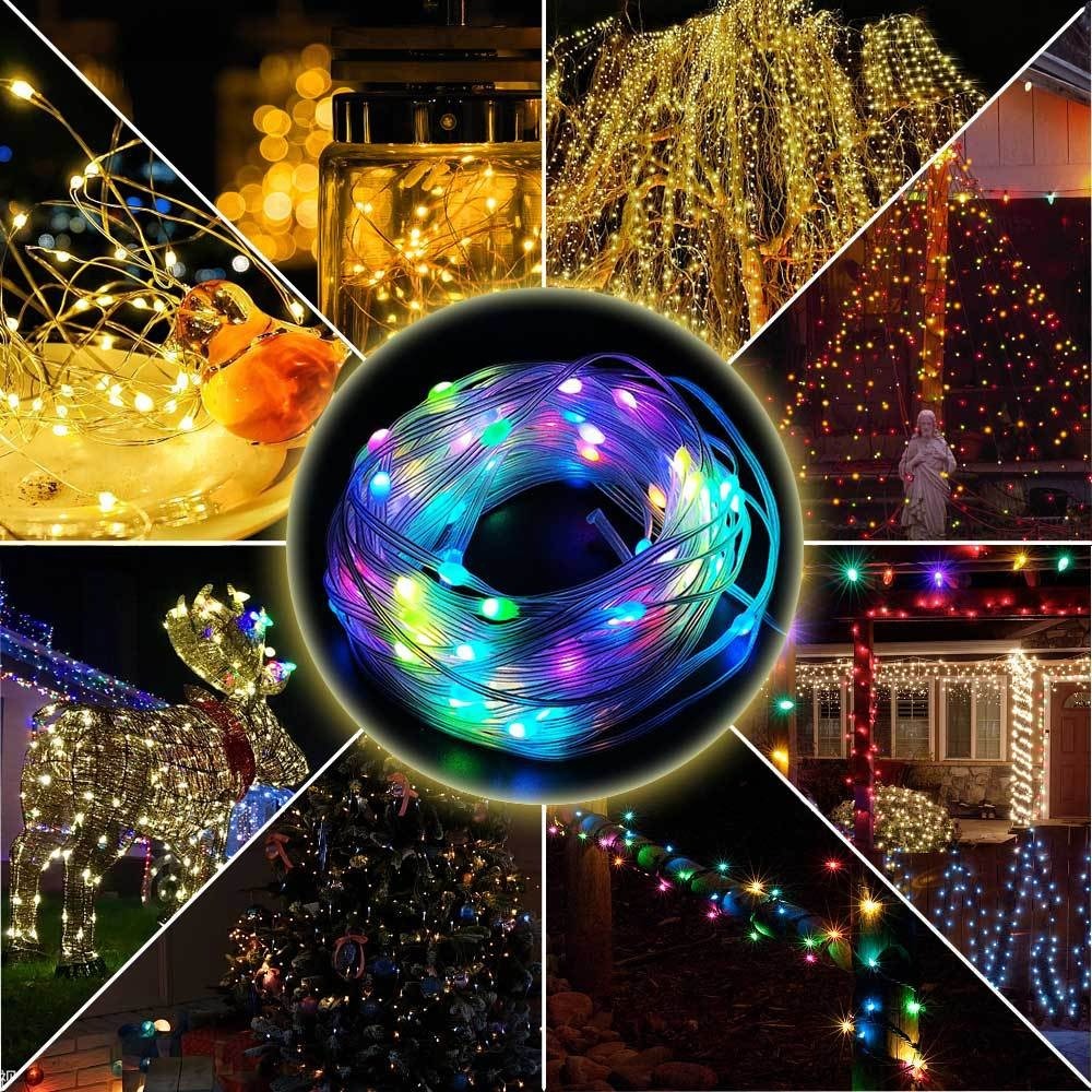 5MTR - 5V Smart APP Control LED String Light 5M RGBIC LED Holiday ...