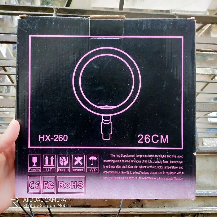 10" inch Ring Fill Light ⚪🌟🌕 26 CM ⭕💡