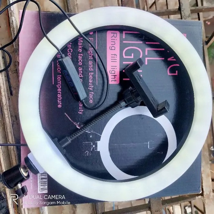 10" inch Ring Fill Light ⚪🌟🌕 26 CM ⭕💡