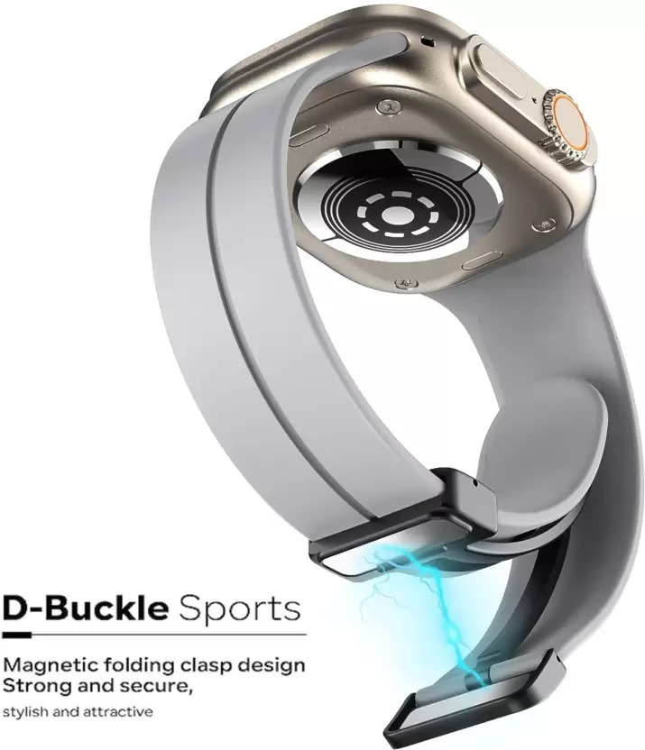 Magnetic Smart Strap Compatible with iWatch Strap 38mm 40mm and 41mm ...