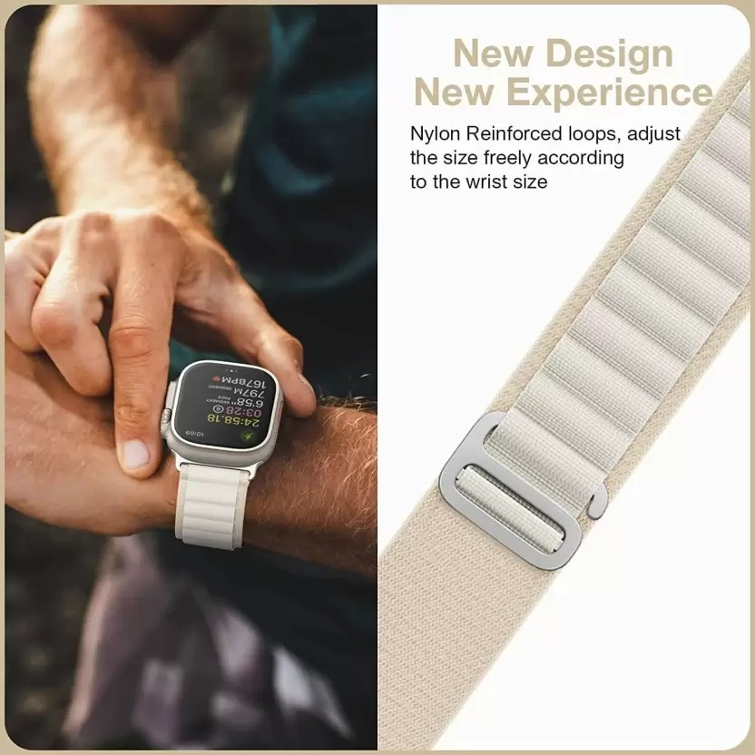 Alpine Smart Watch Strap Compatible with ultra smart Watch 49mm 45mm ...