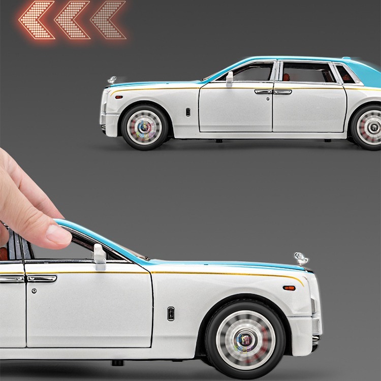 Che Zhi Rolls Royce Phantom Diecast Model Car | 1/18 Scale | Front ...