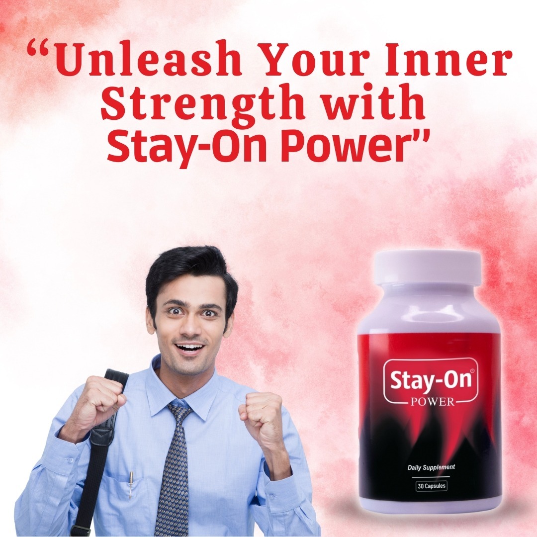 Stay-On Power Capsule - Ayurvedic Revitalizer for Energy, Stamina, and ...