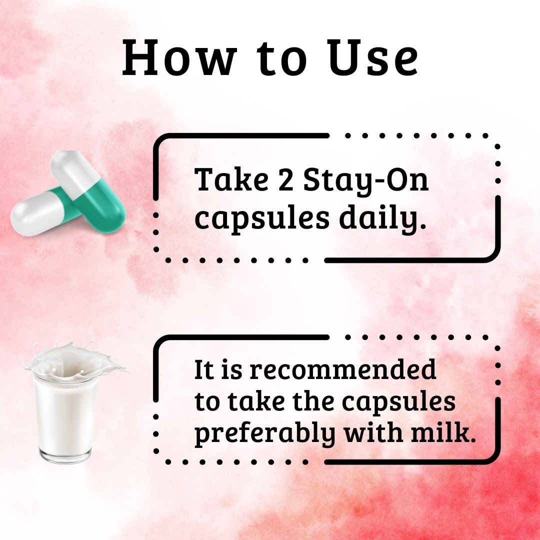 Stay-On Power Capsule - Ayurvedic Revitalizer for Energy, Stamina, and ...