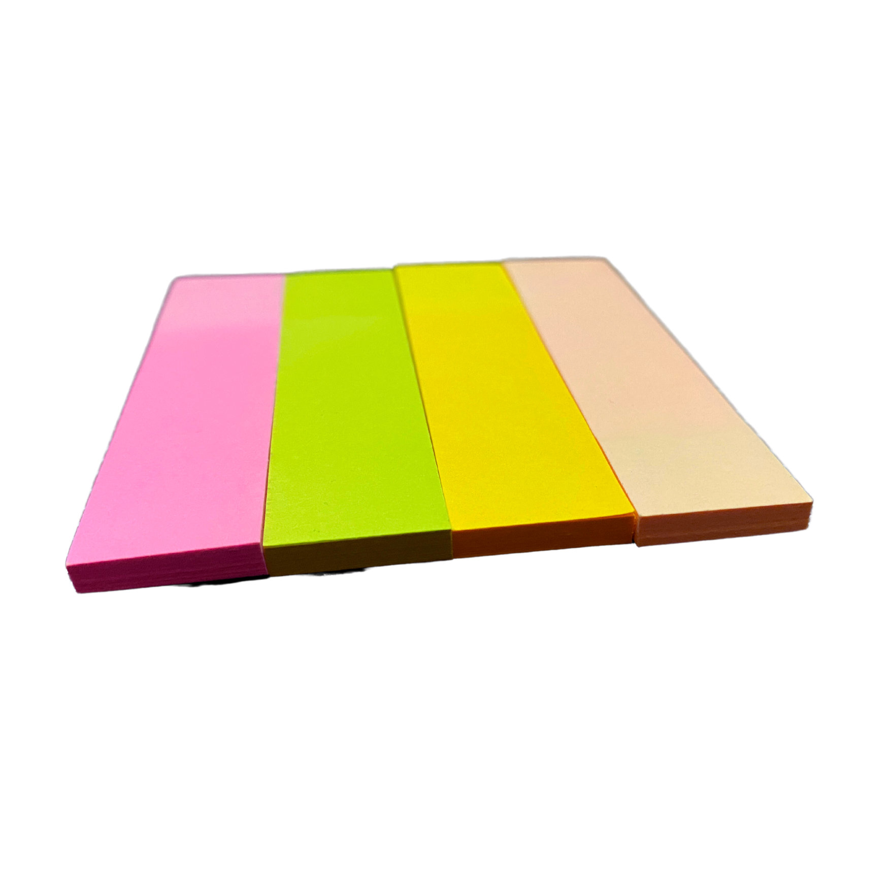 Cute 4 Colored Sticky Notes (160 pages)