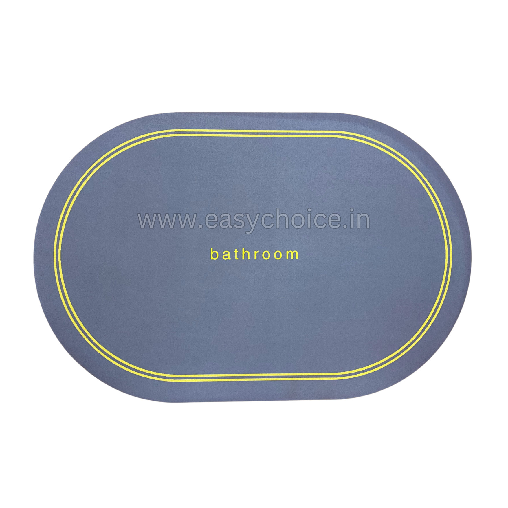 Luxury Designed Premium Water Absorbing Oval Mats