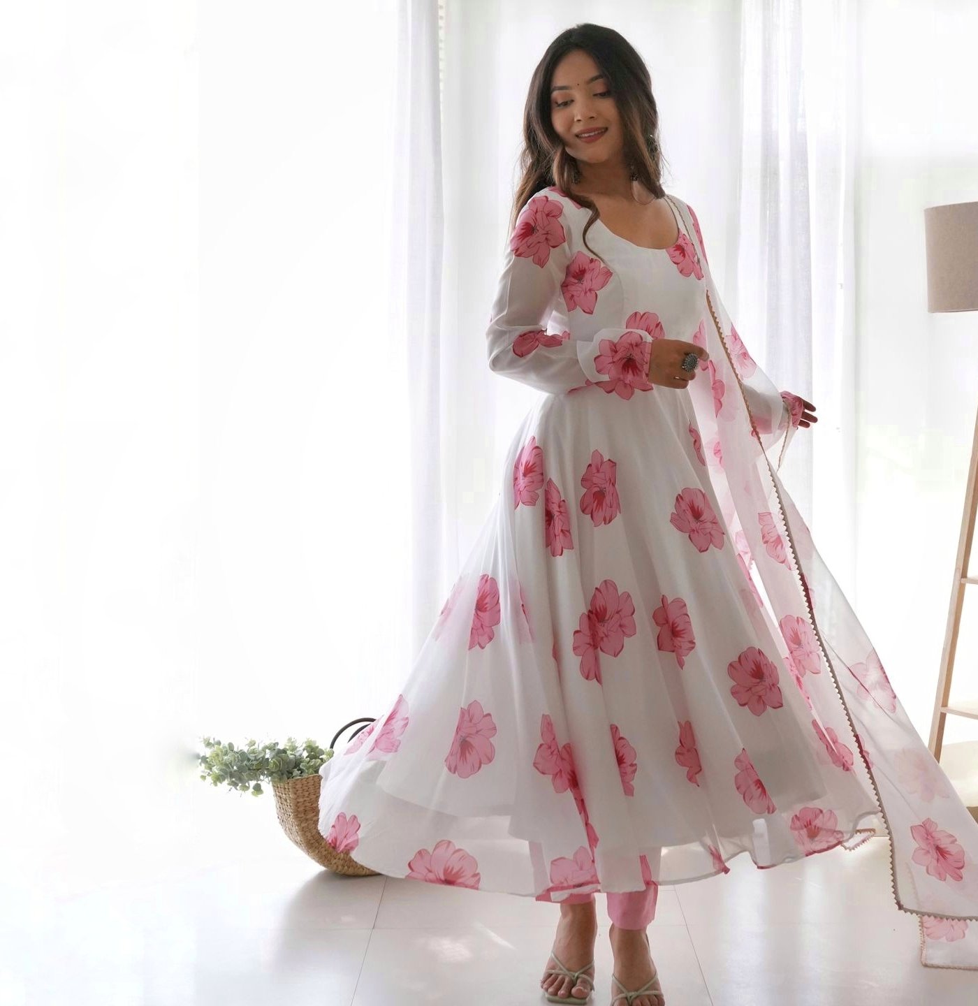 Heavy Pure Soft Tabby Organza Silk 3D Print