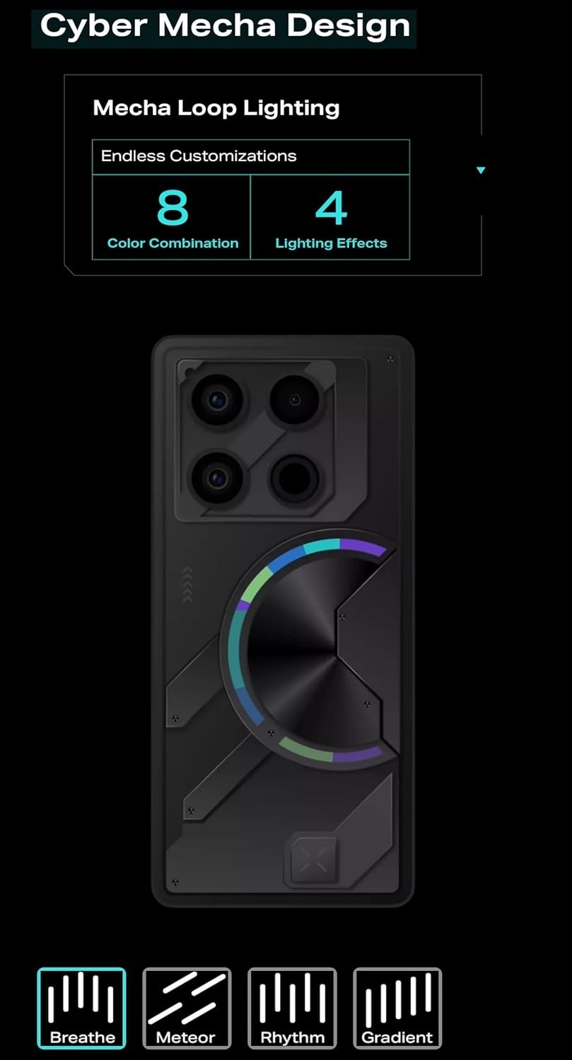 Infinix GT 20 Pro 5G (Mecha Silver, 8GB RAM, 256GB Storage) | Up to ...