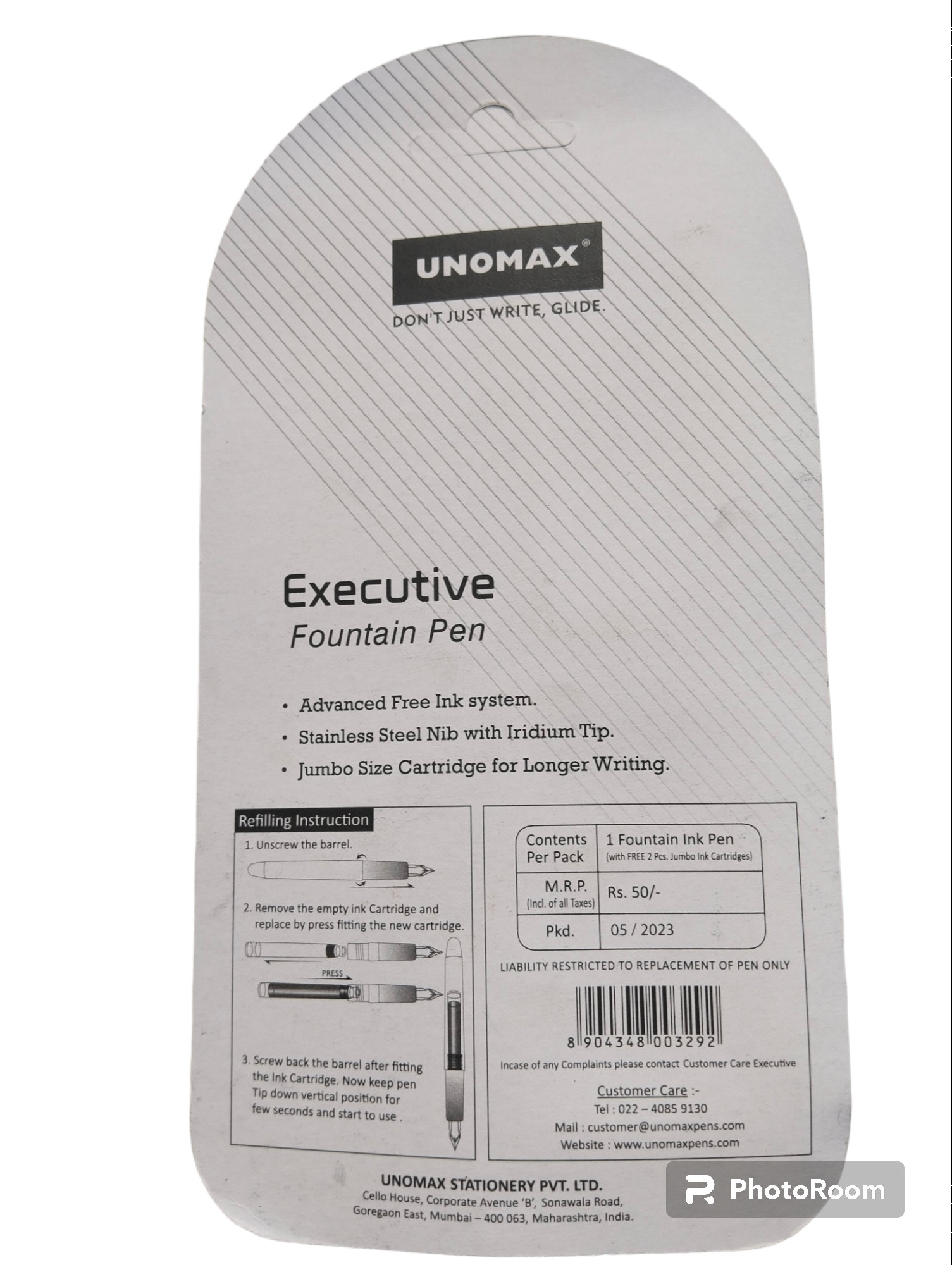 UNOMAX Executive Fountain Pen