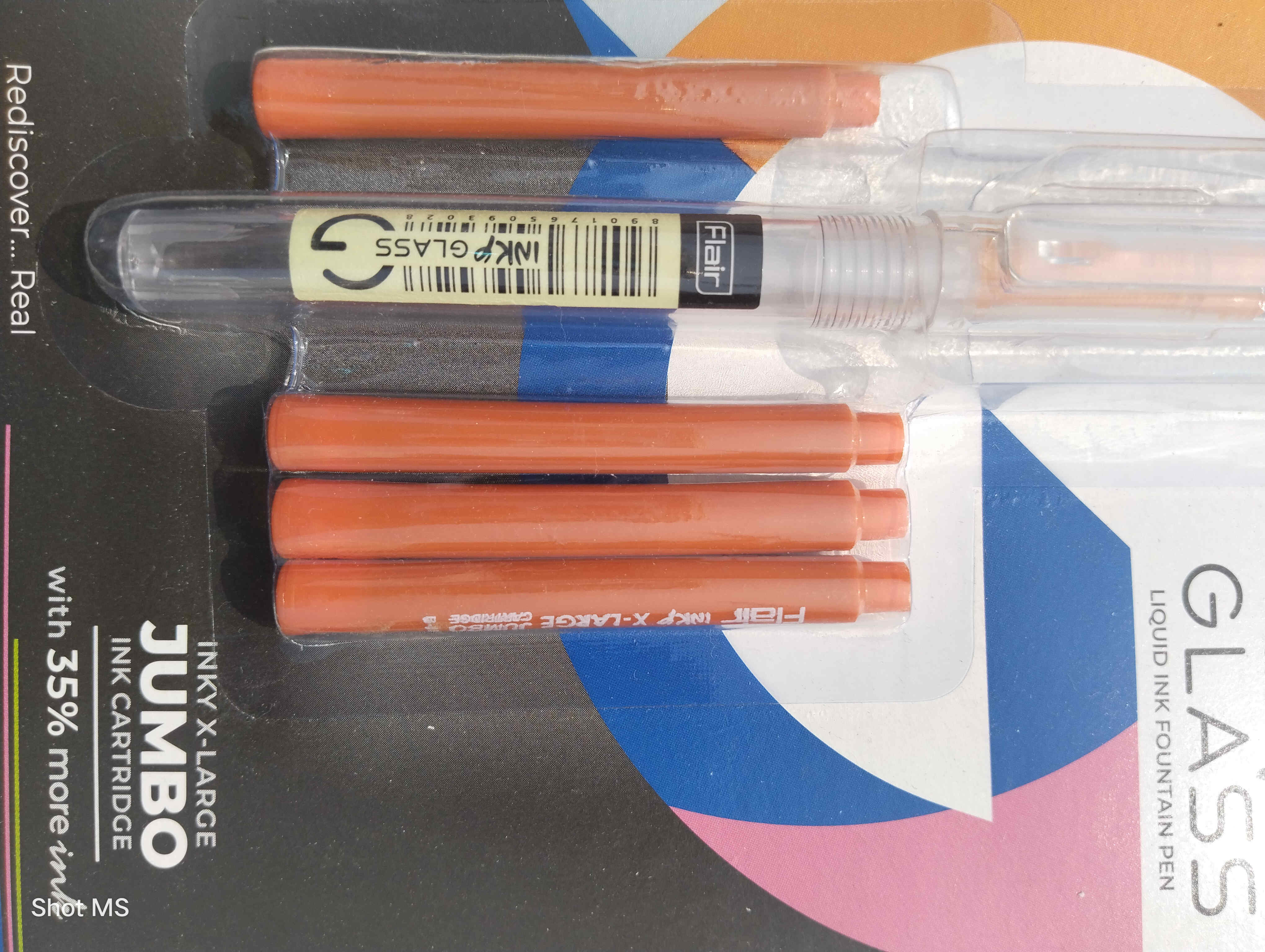 Flair Inky Glass Fountain Pen