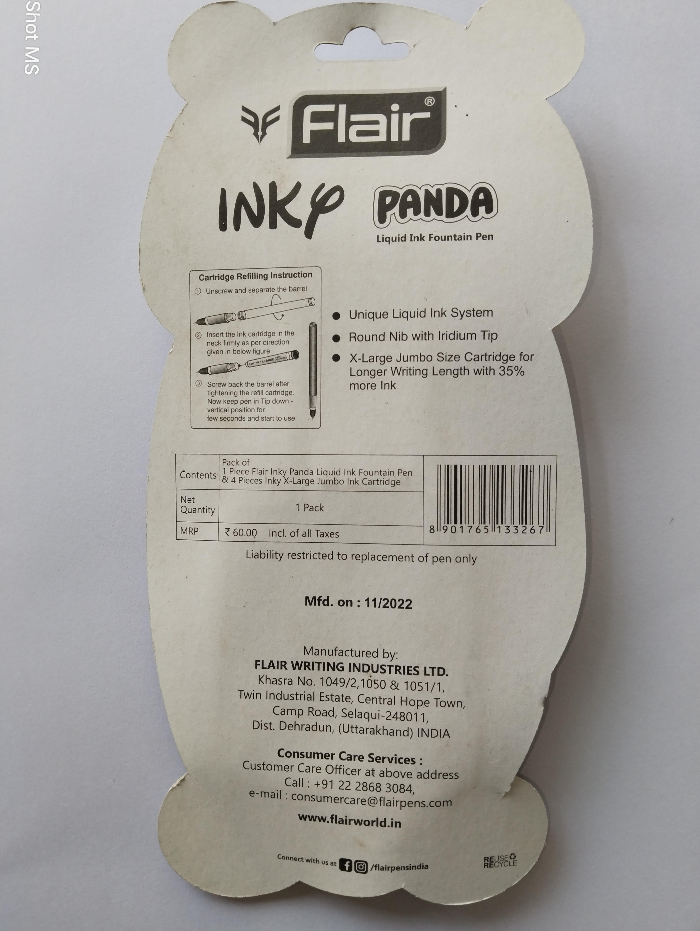 Flair Panda Inky Fountain Pen