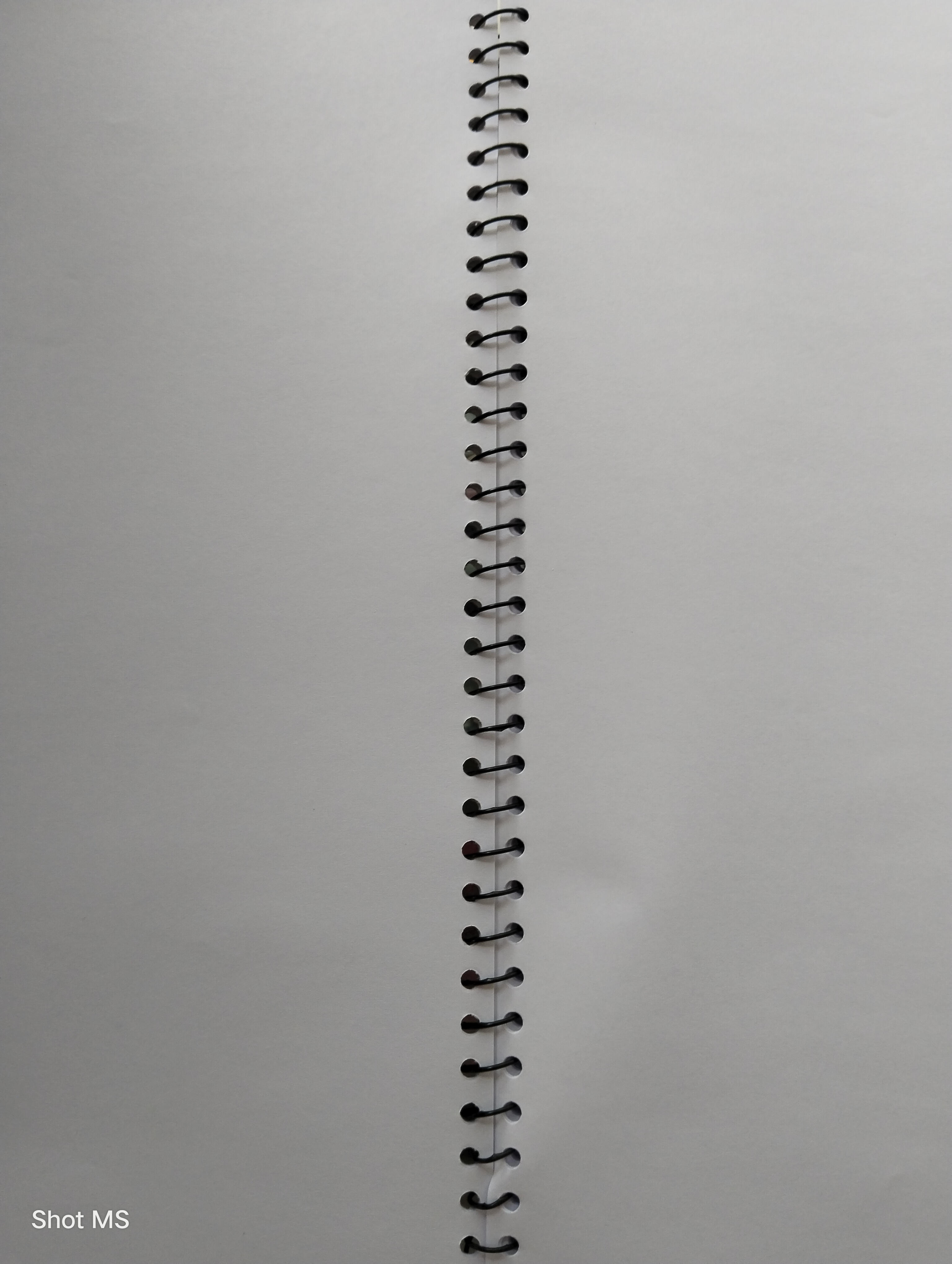 Shape Spiral UnRuled Notebook