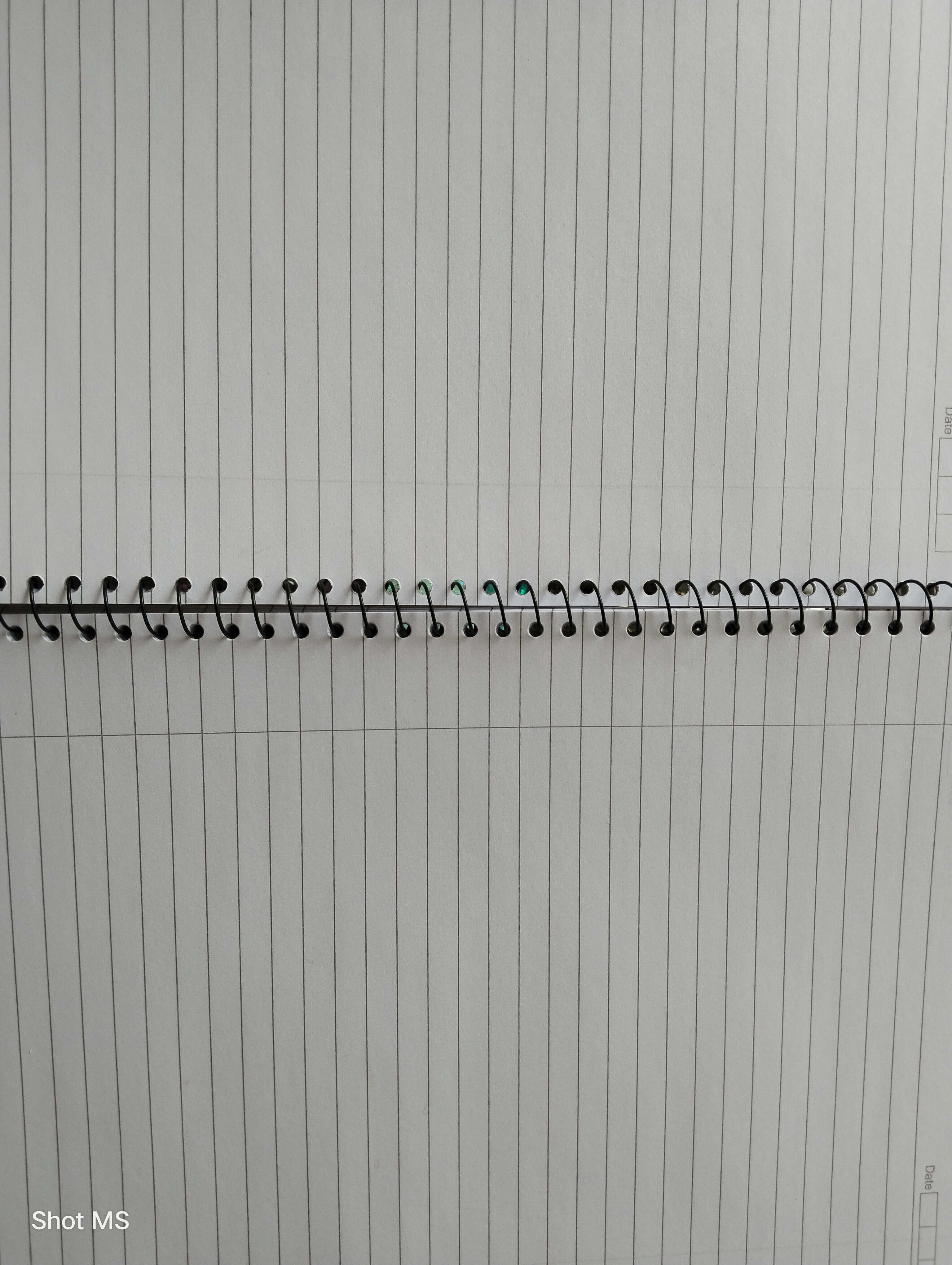 Shape Spiral Ruled Notebook