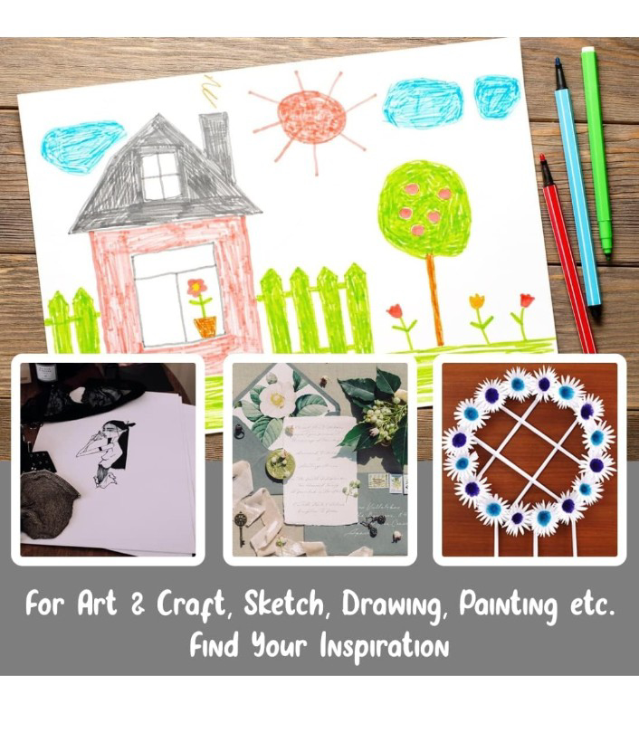 JK Easy Copier Photocopy Paper | A4 Size | 70 GSM | 500 Sheets | White ...