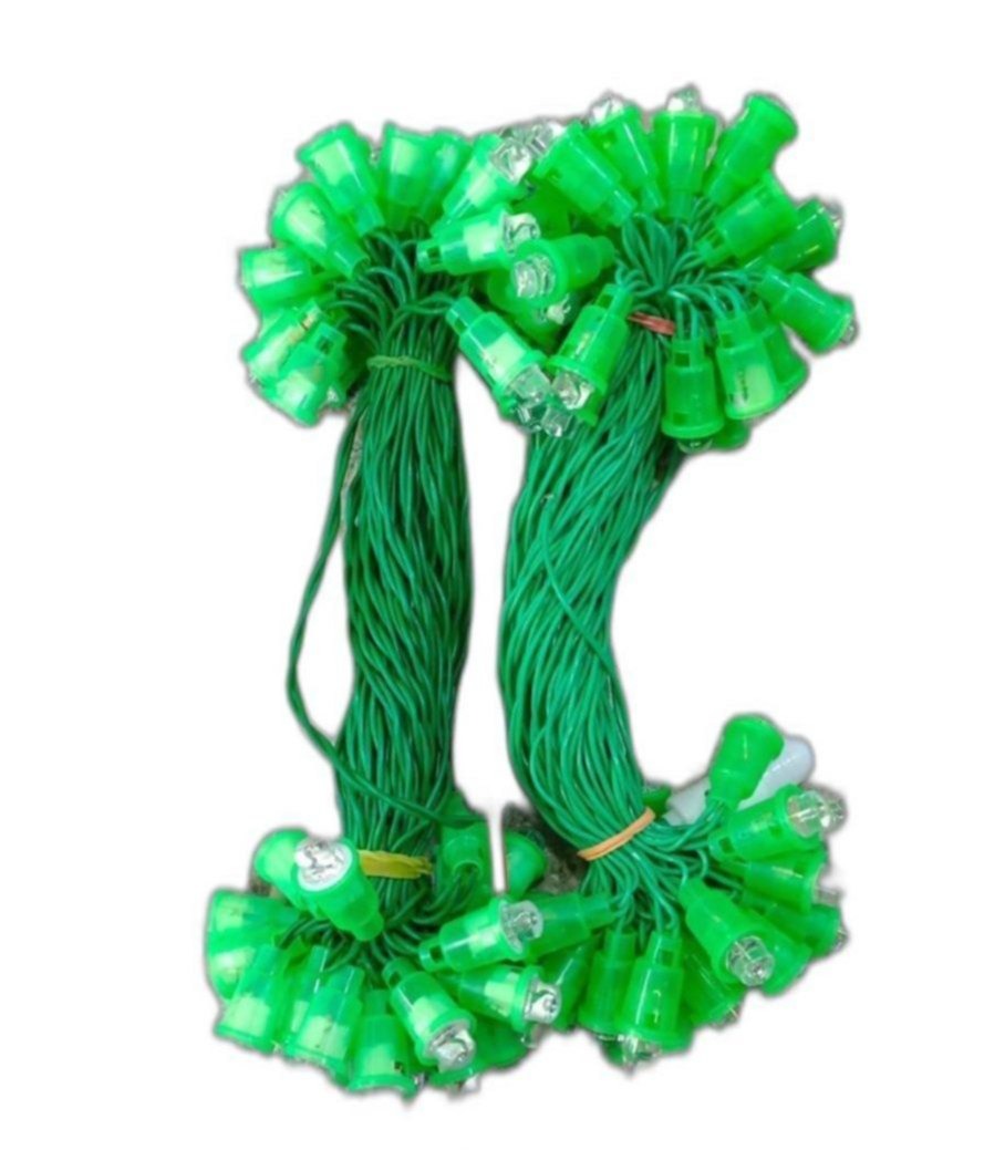 Light 40 Feet Indian RGB jhalar seires LED Pixel Light, Plug-in, 12 V,