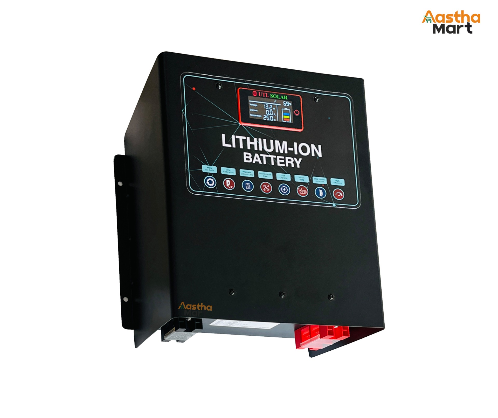 UTL 12.8V 100AH Lithium PO4 Battery 5 Years Warranty