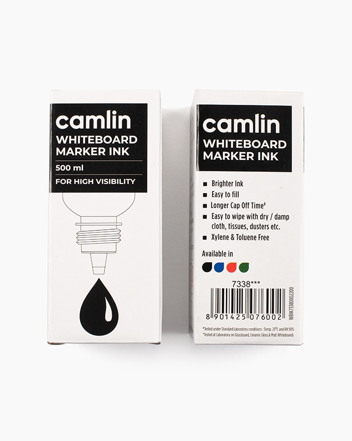 Camlin White board Marker Ink 500 Ml-Red