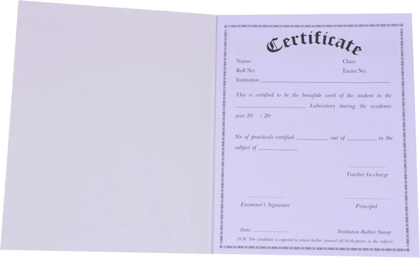 Physics - Lab Record