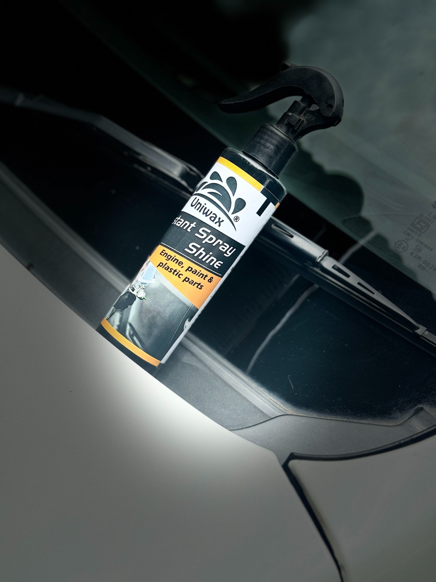 INSTANT SHINE FOR CAR PAINT AND PLASTIC PARTS