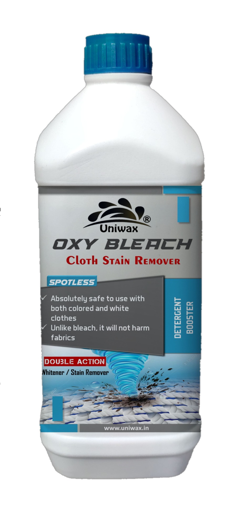 White cloth washing kit fabric whitener, fabric shiner and stain remover