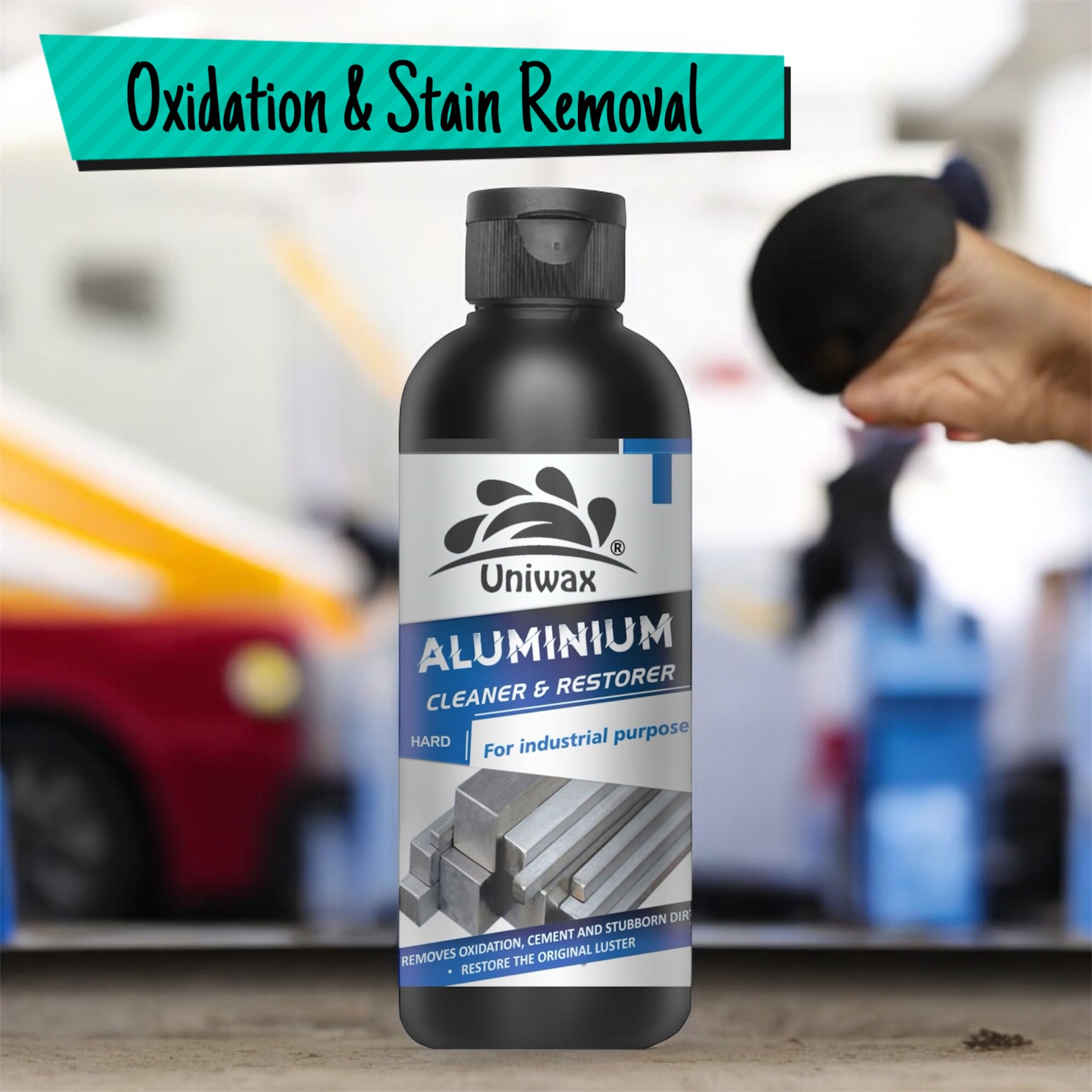 Alluminium cleaner HARD Heavy-duty / oxidation remover / Industrial