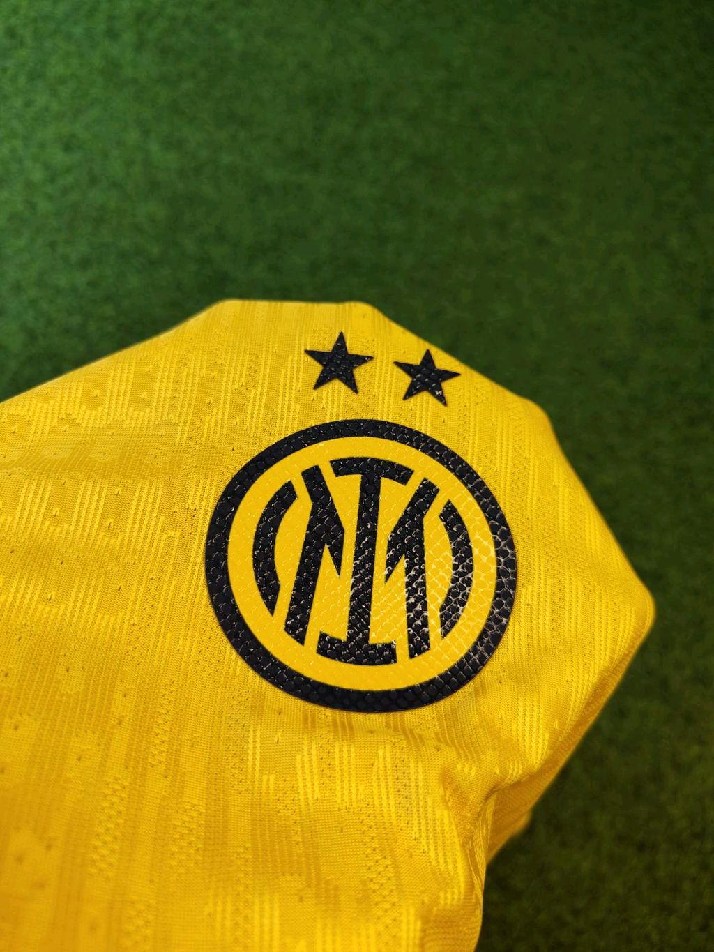 Inter Milan 3rd Kit Yellow Colour Player Edition 24/25