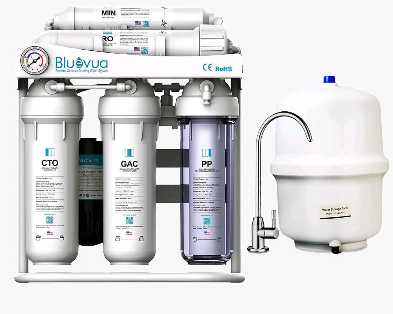UTC RO UV TDS WATER PURIFIER | UNDER THE SINK WATER PURIFIER | UNDER ...
