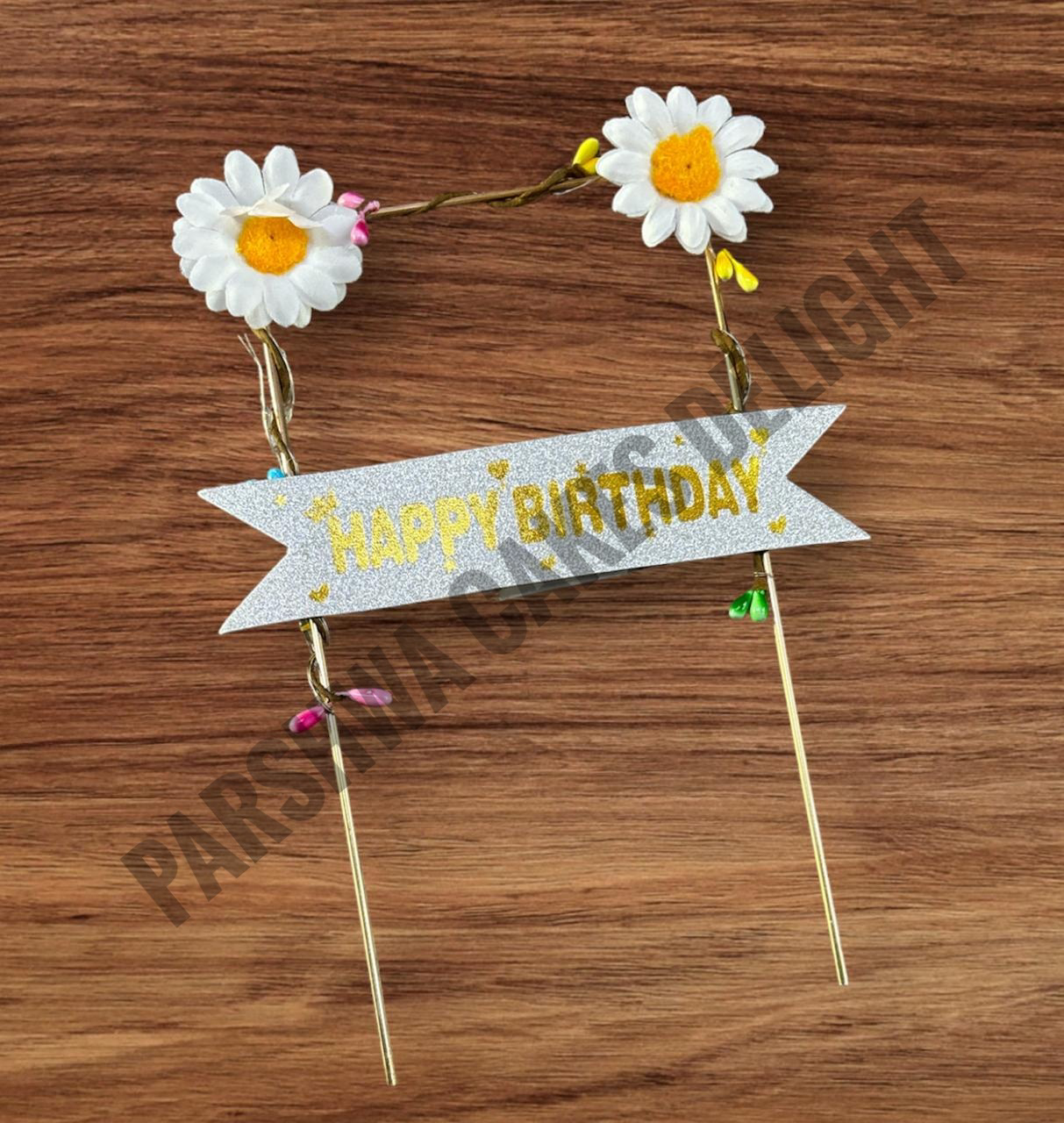 Rectangular Led Cake Topper