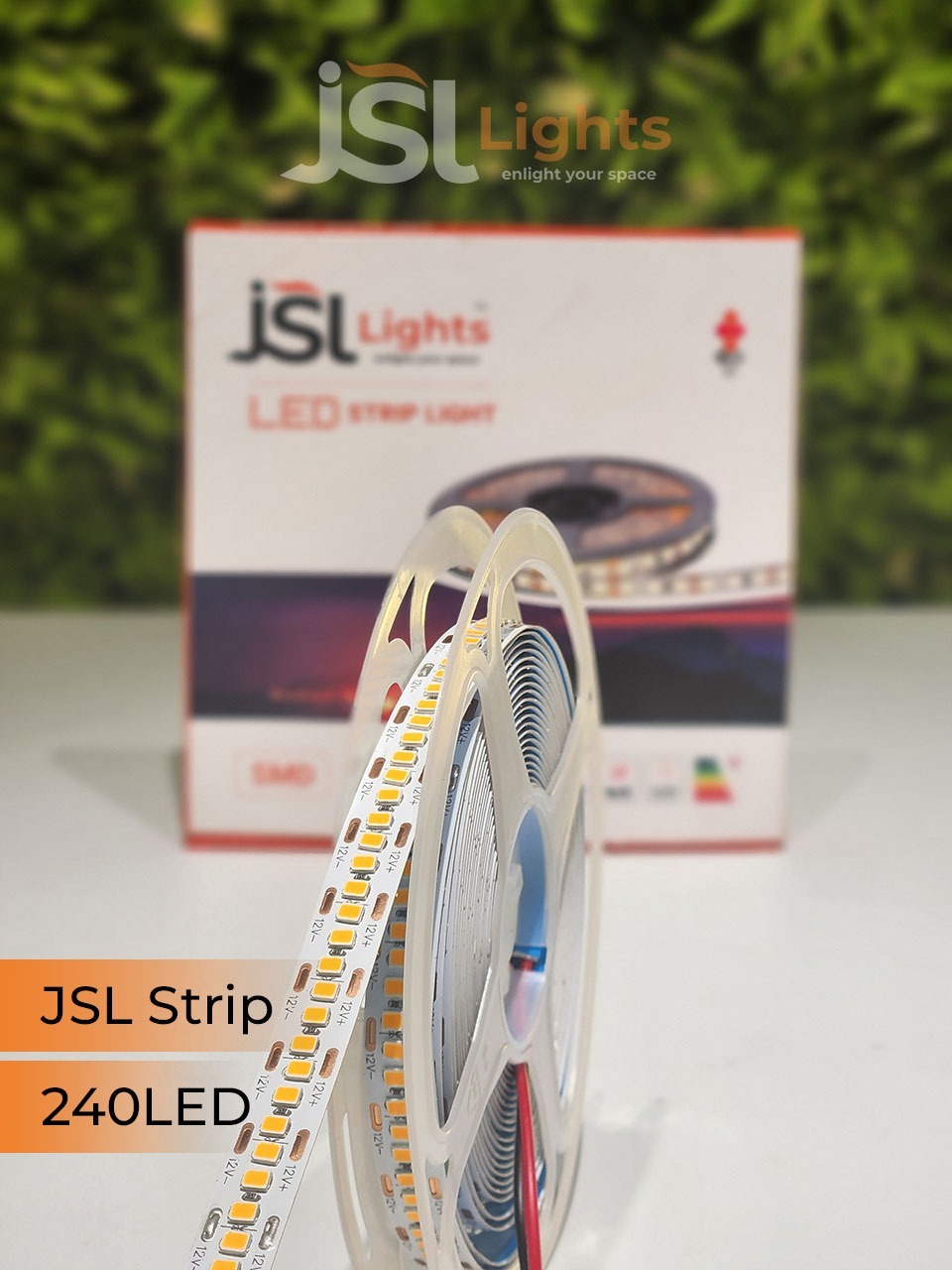 JSL 12V 2835 240Led Strip Light 5Mt Pack