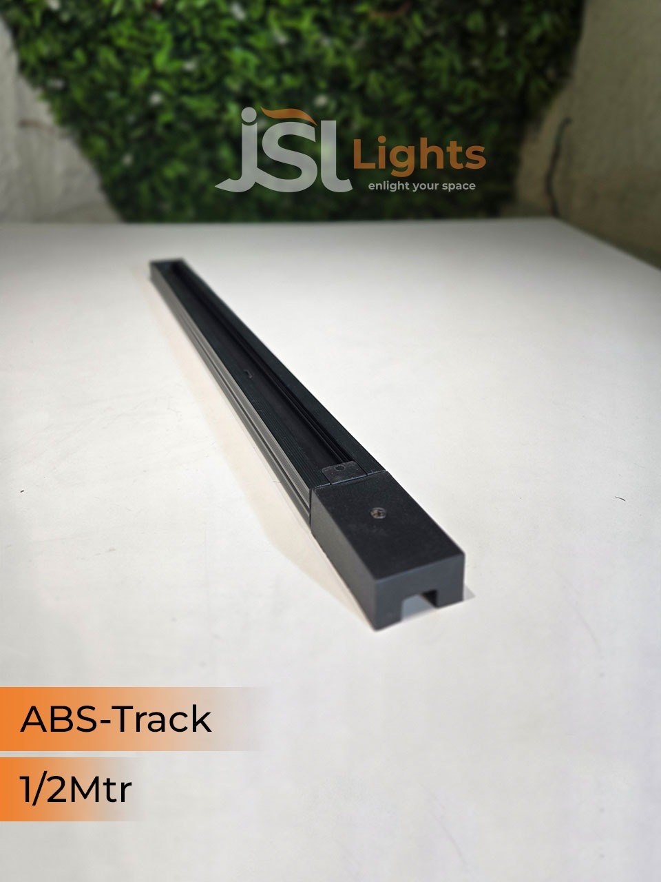APRA 18 INCH ABS Black Ceiling Track Channel