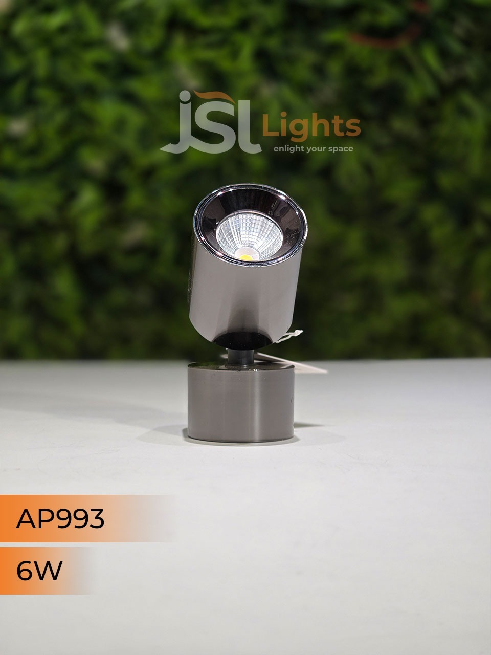 993 6W PB Surface Wall Cob Focus Light